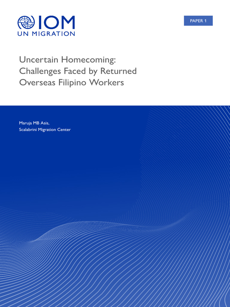 OFW Homecoming Challenges in 2021 | PDF | Philippines