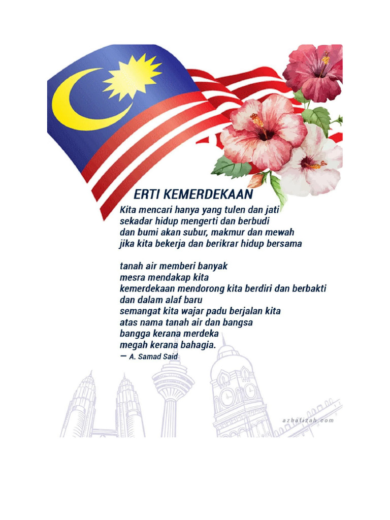 Sajak Kemerdekaan | PDF