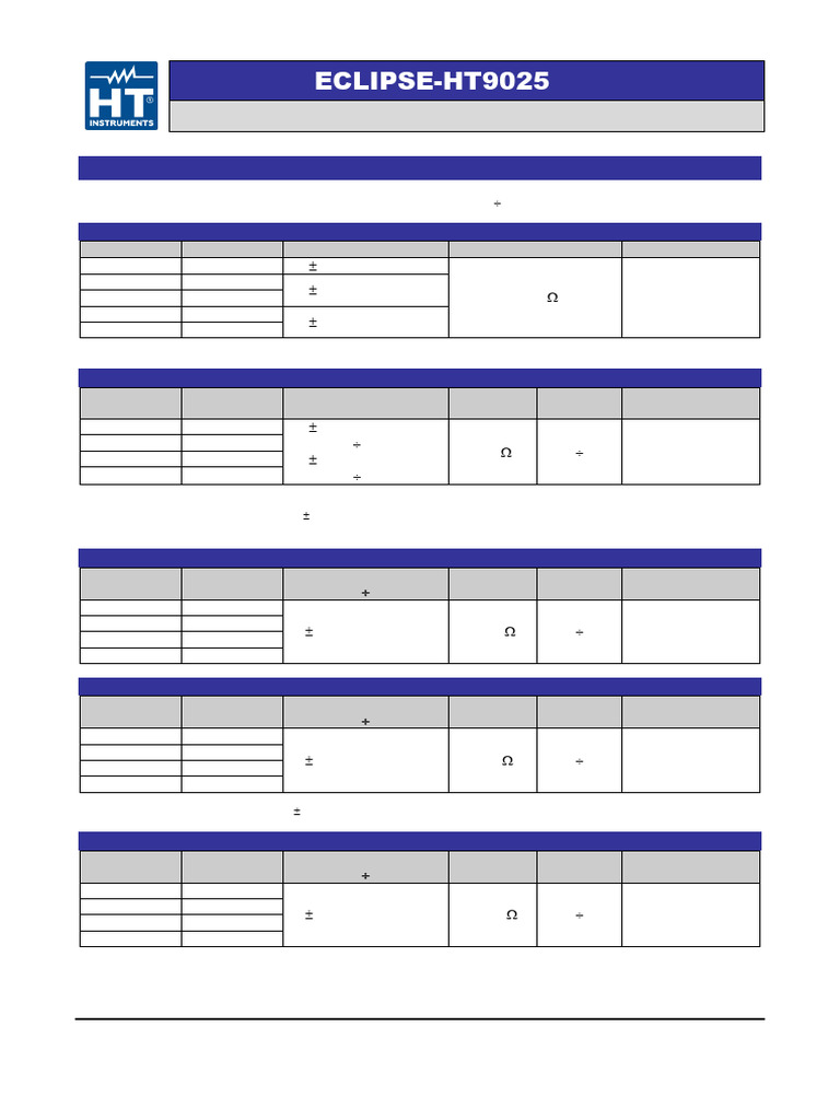 Datasheet ECLIPSE Clamp Meter Integrated With Thermal Camera | PDF | Power Supply | Electrical ...