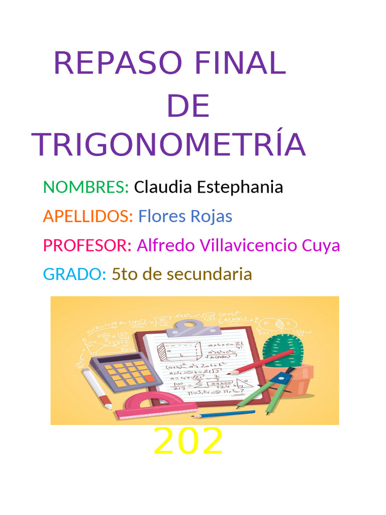 Caratula Repaso Final | PDF