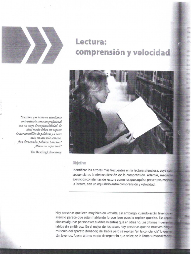 Ejercicios de Lectura Comprensiva | PDF