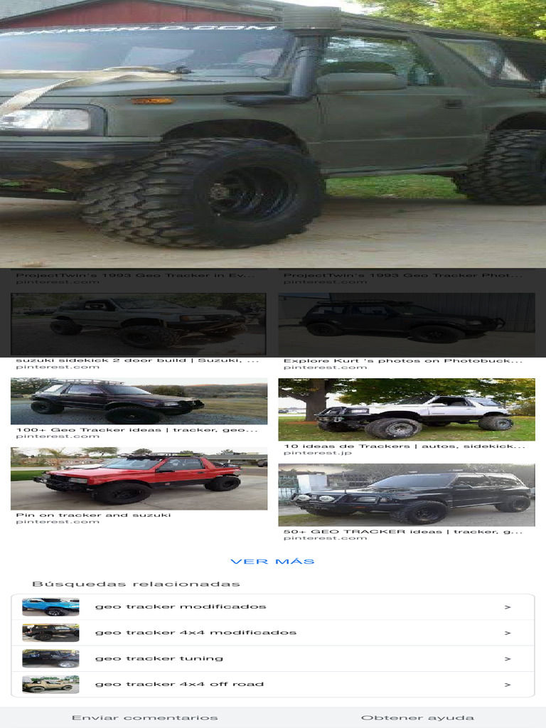 Geo Tracker 4x4 Modificados y Tuning | PDF