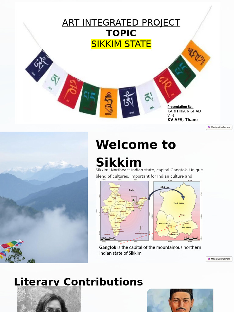 Welcome To Sikkim | PDF