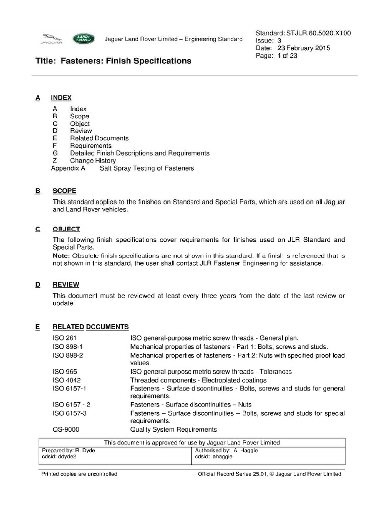 STJLR 60 5020 X100-2015 | PDF