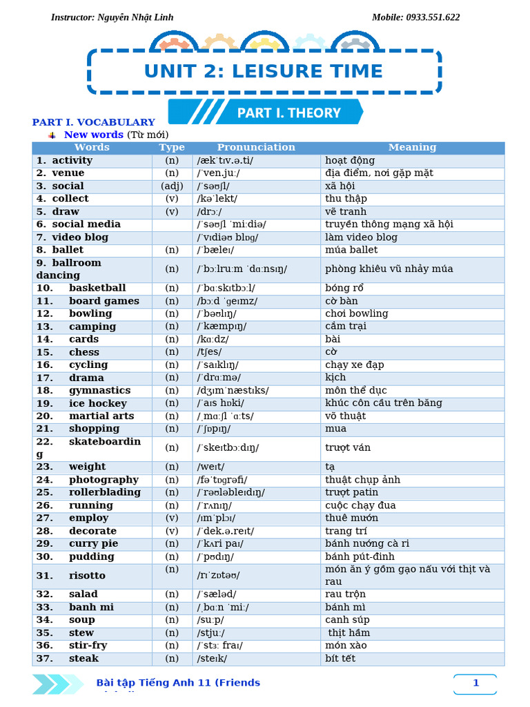Unit 2 - Friends Global (HS) | PDF
