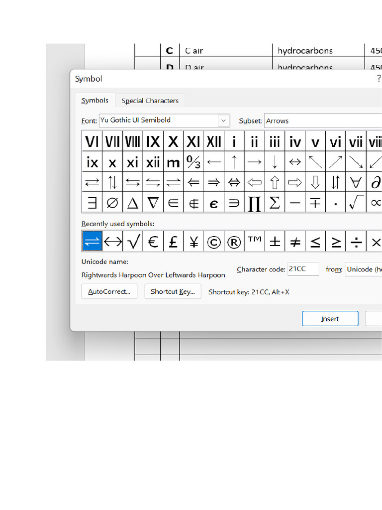 Reversible Arrow Chemistry Reaction Symbol | PDF
