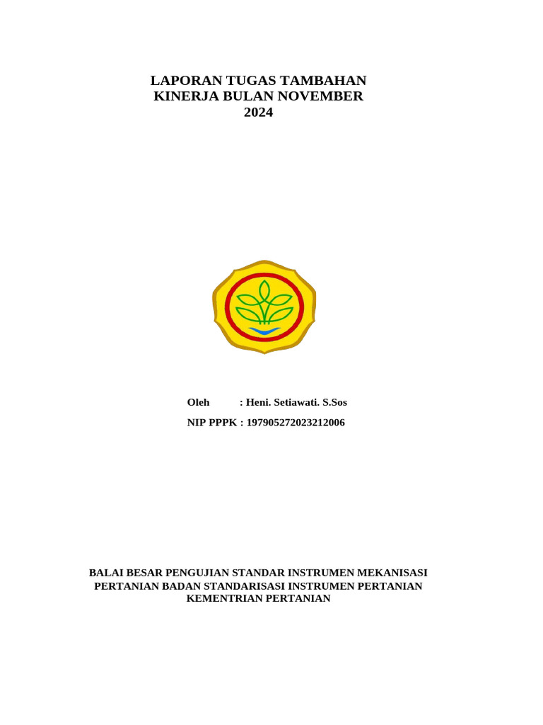 SKP Tambahan Nov Fix 24 | PDF