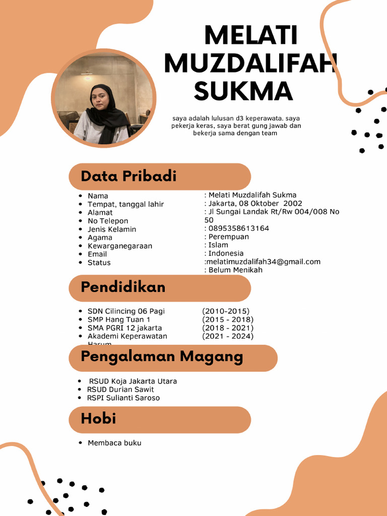 CV Melati Muzdalifah | PDF