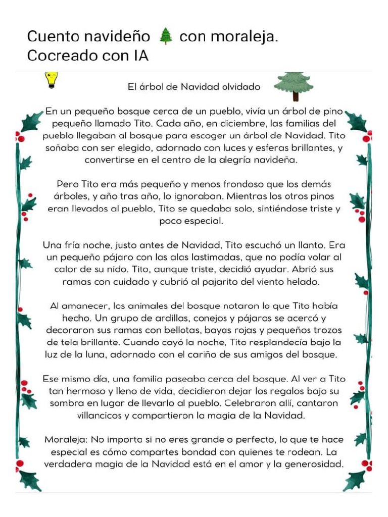 Cuento de Navidad | PDF