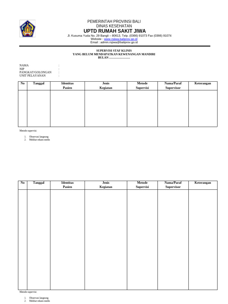 4. Supervisi-Staf-Klinis-Belum-Mendapatkan-Kewenangan-Mandiri | PDF
