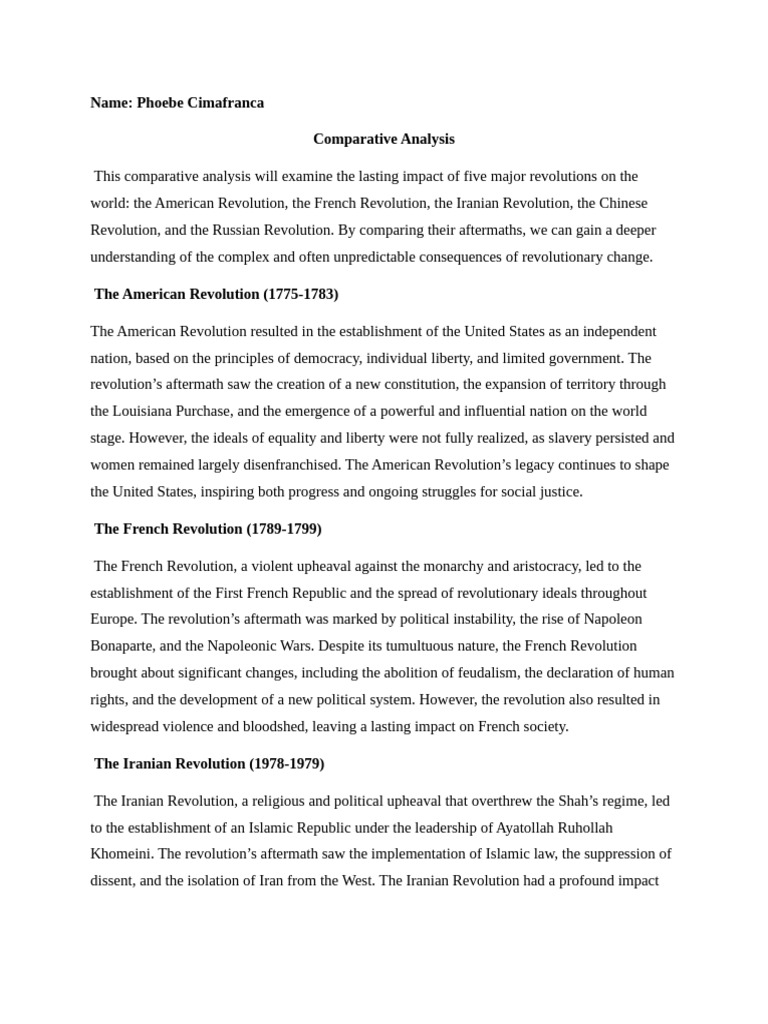 Comparative Politics Pdf Communism Revolutions