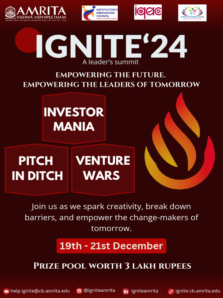 Ignite'24: Empower Future Leaders | PDF