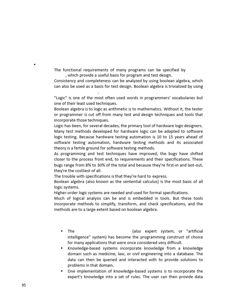 Software Testing Methodologies-99-112 | PDF | Algebra | Boolean Algebra Software Testing Methodologies-99-112 | PDF | Algebra | Boolean Algebra