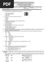 30 Latihan Soal IPAS Kelas 3 SD Bab 1 Semester 1 Kurikulum Merdeka Mari Kenali Hewan Di Sekitar ...