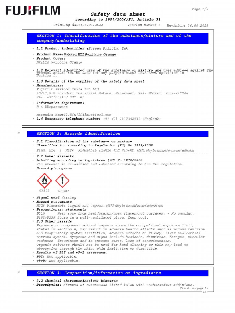 Safety Guide for Chemical Handlers | PDF | Dangerous Goods | Toxicity