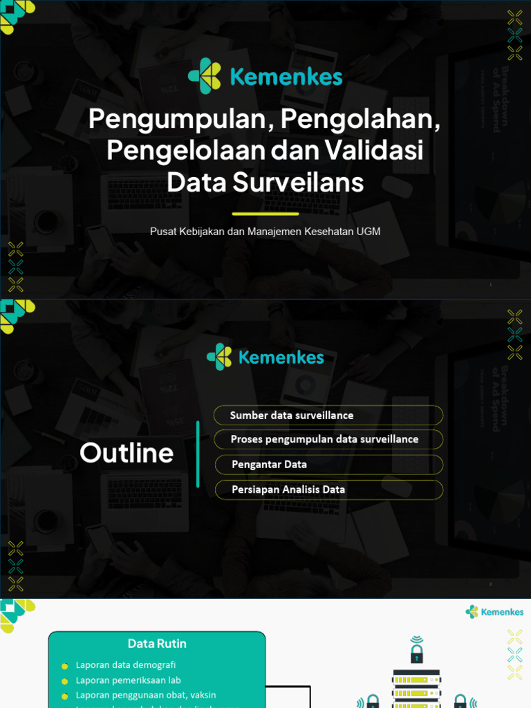 3 - Pengumpulan, Pengolahan, Pengelolaan Dan Validasi Data Surveilans | PDF