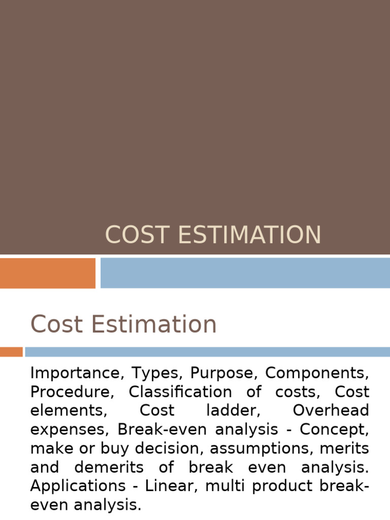 PPC Unit II | PDF | Cost Of Goods Sold | Pricing