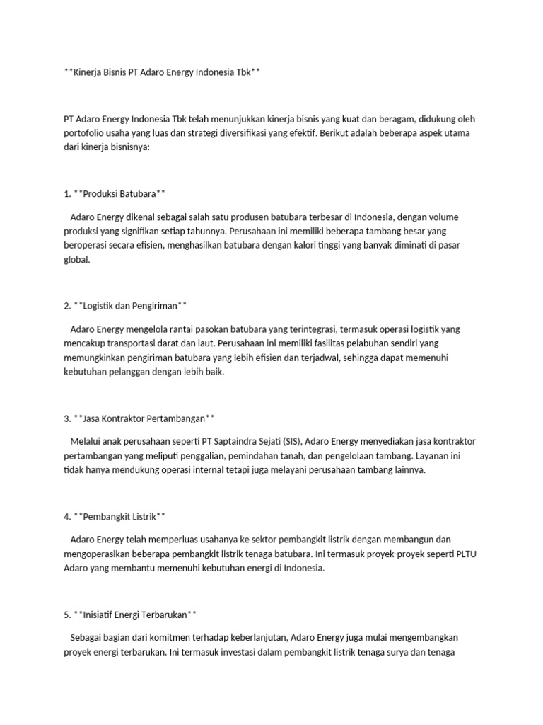 Kinerja Bisnis-WPS Office | PDF