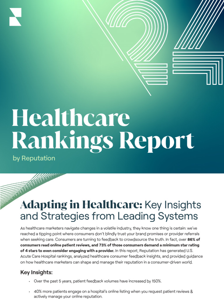 Healthcare Rep Report 2024 | PDF | Health Care | Brand
