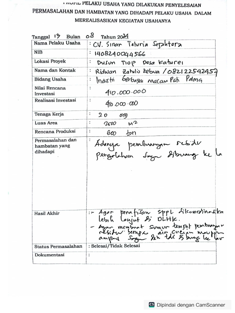 notula sibaday 2 | PDF