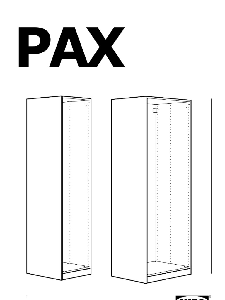 User Manual Ikea PAX (English - 32 Pages) | PDF