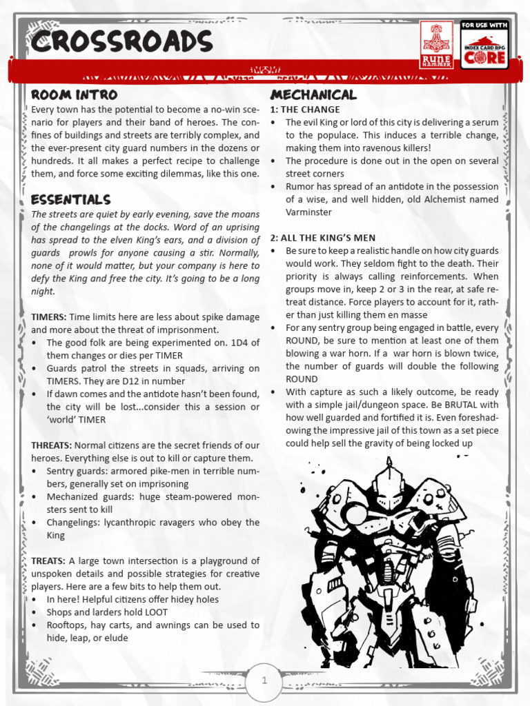 Room Design Crossroads | PDF