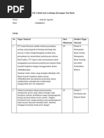 Jawaban Tugas 2 Bank Dan Lembaga Keuangan Non Bank Eksi 4205 | PDF | Pengelolaan Keuangan & Uang