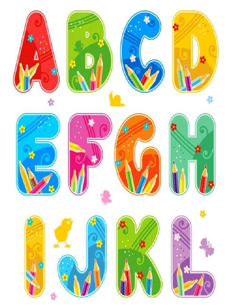 Letras Decoradas | PDF