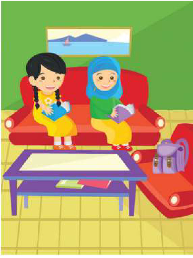 Bahasa Inggris Cici and Aisyah reading | PDF