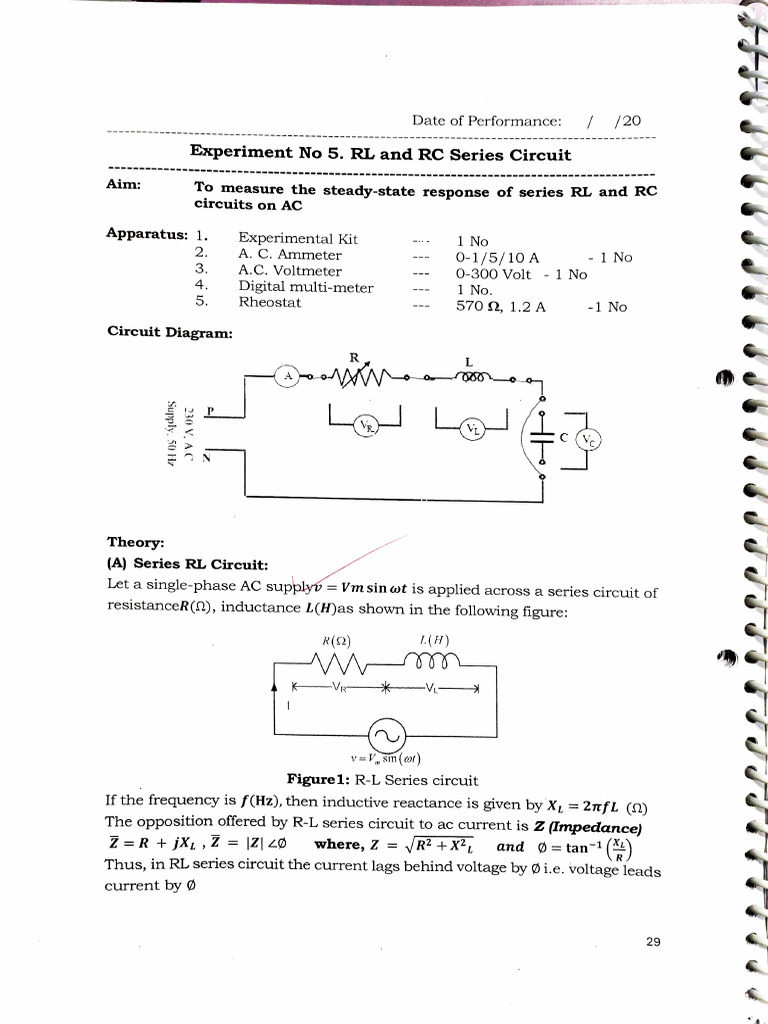 RL RC | PDF