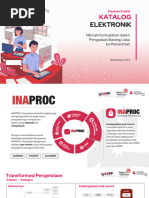 Panduan Pembuatan Akun INAPROC | PDF