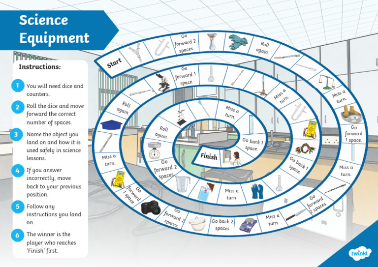 Au SC 1700457806 Science Equipment Board Game Ver 1 | PDF