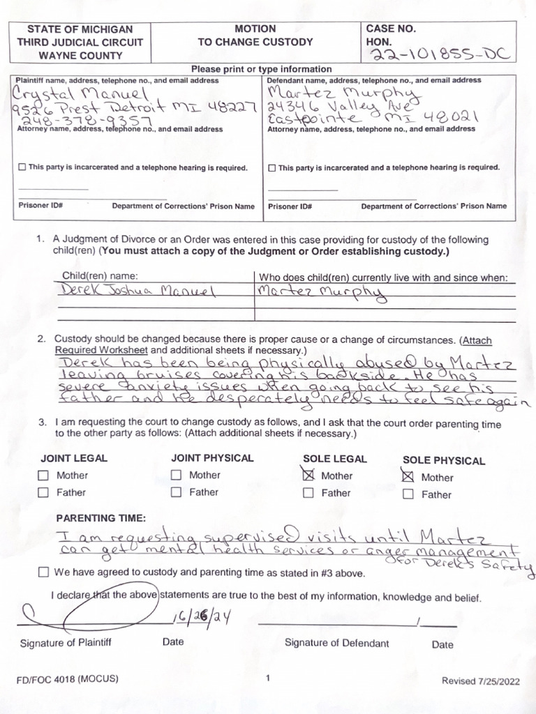 Derek M Motion | PDF