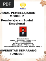 Contoh Jurnal PPG Modul 2 - CASEL | PDF