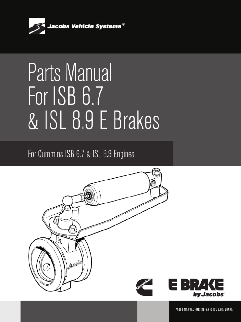 00-044003 ISB 6.7 ISL 8.9 Parts Manual Rev B 01242018 | PDF | Vehicle Technology | Vehicles