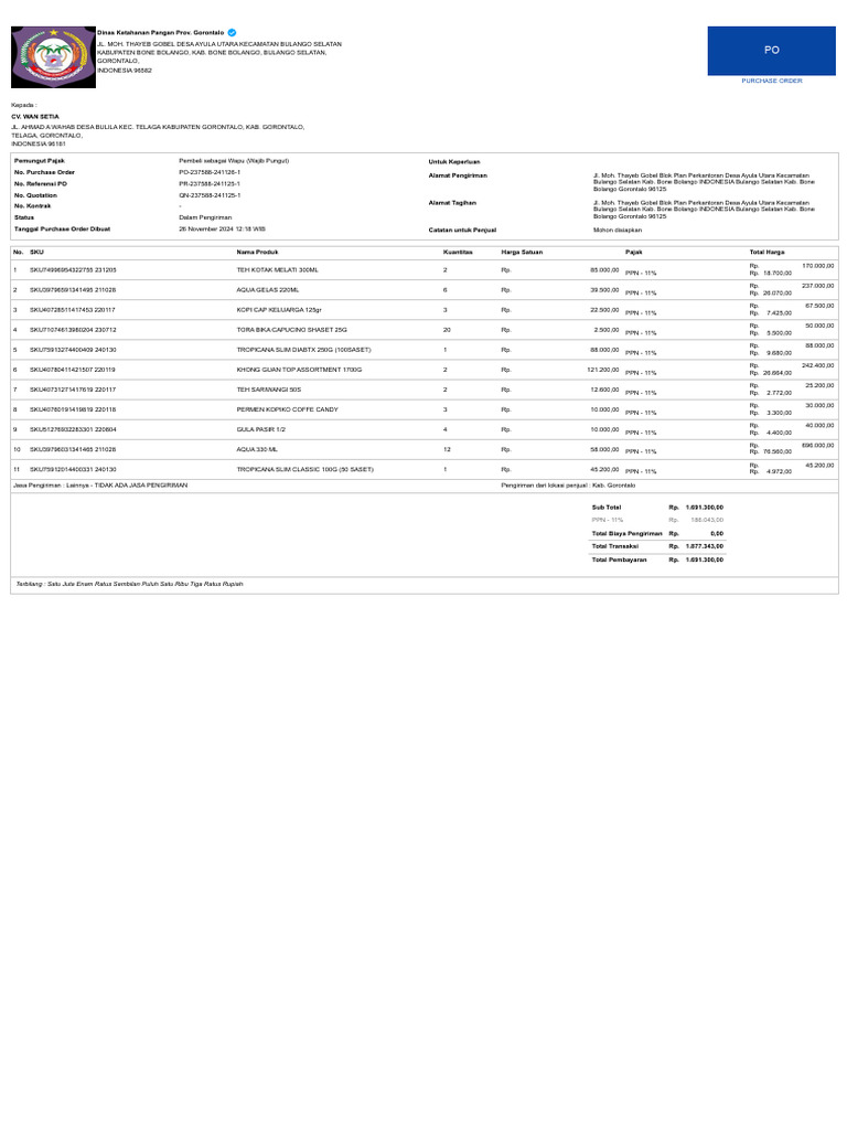 Mbizmarket - Co.id Transaksi Purchase-Orders Download PO-237588-241126 ...