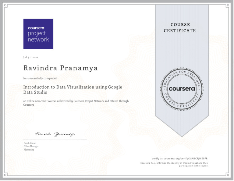 Coursera Data Visualization | PDF