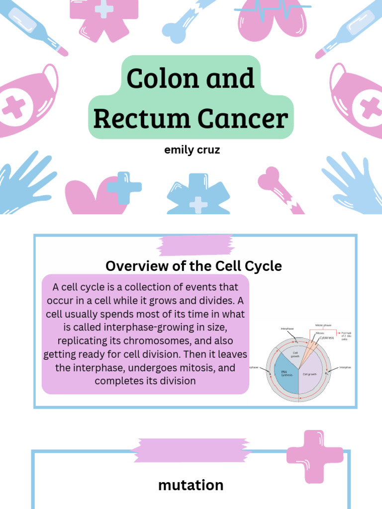 Colon and Rectum Cancer PDF | PDF | Colorectal Cancer | Cancer