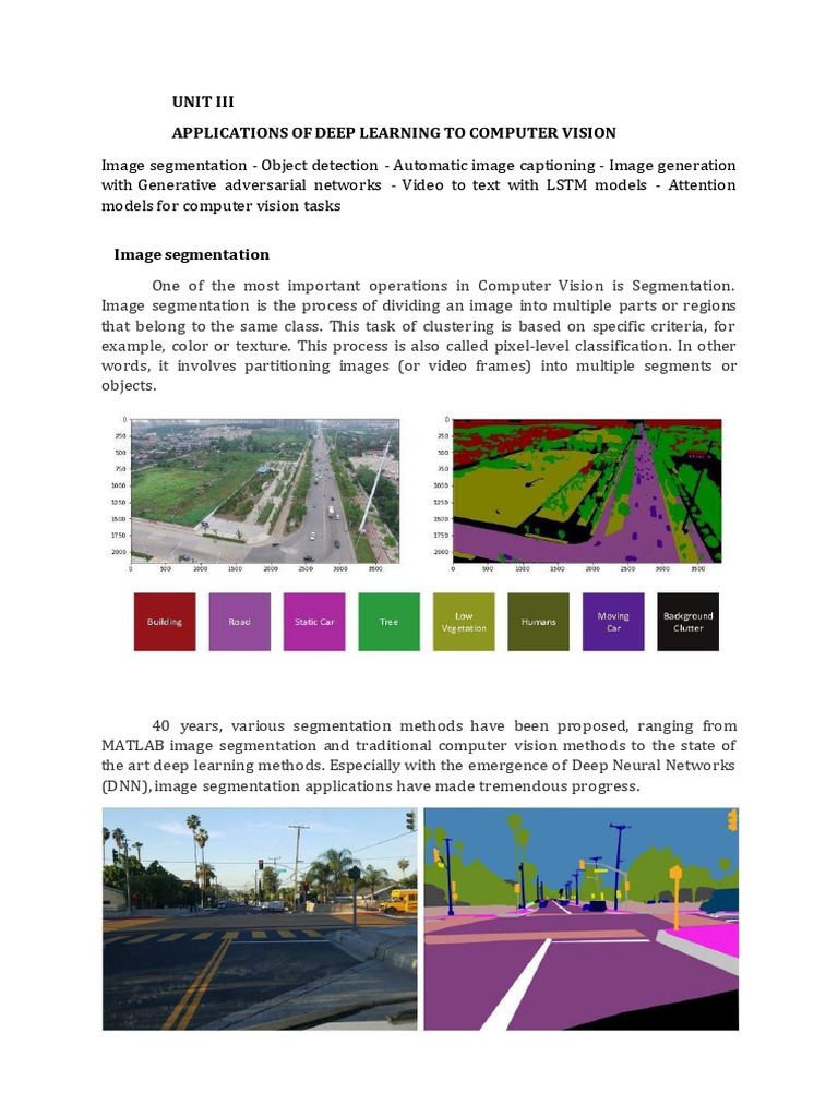 UNIT_3 _DL | PDF | Image Segmentation | Attention
