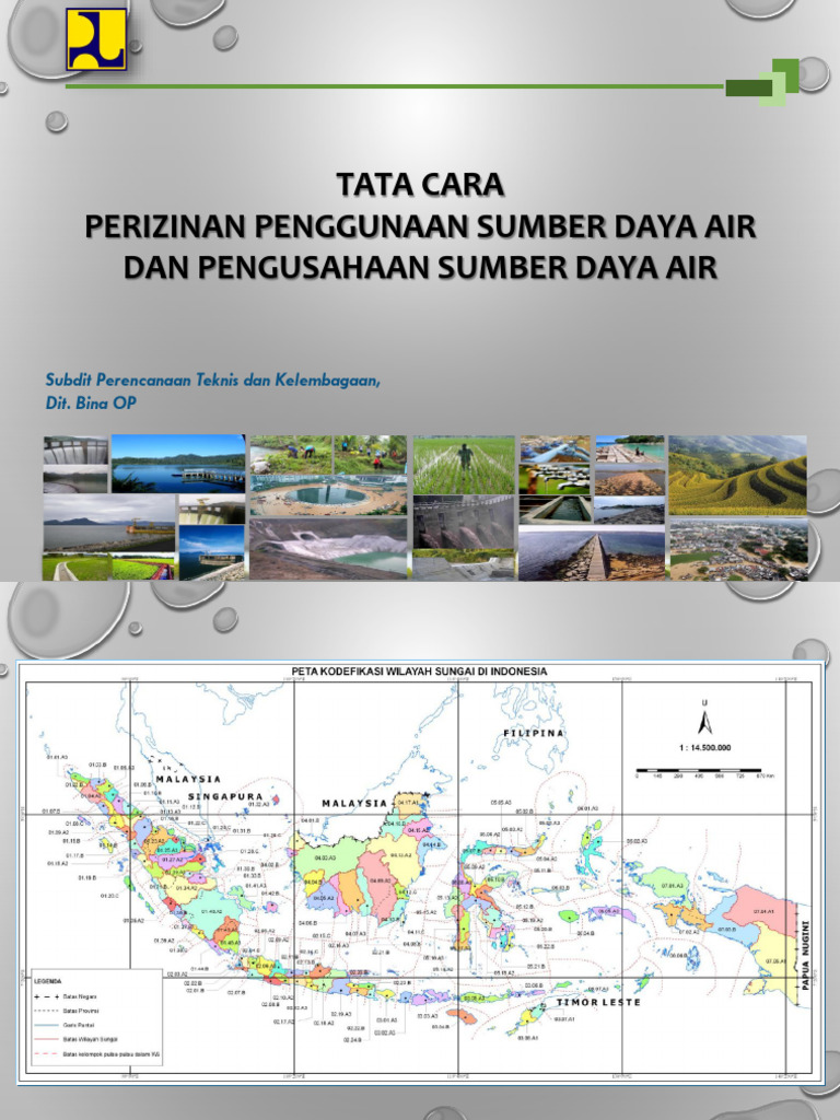 1. Paparan Tata Cara Perizinan SDA 1 | PDF