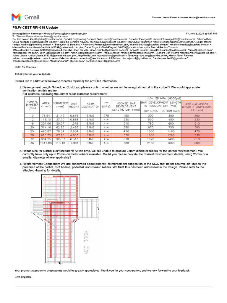 Corbel Site Concern | PDF