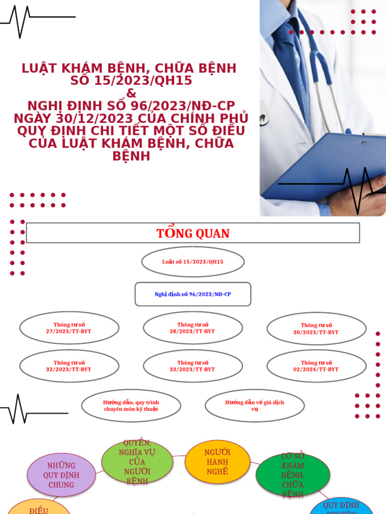 VPC Cuc KCB. Gioi Thieu Luat KBCB Nghi Dinh 96 | PDF