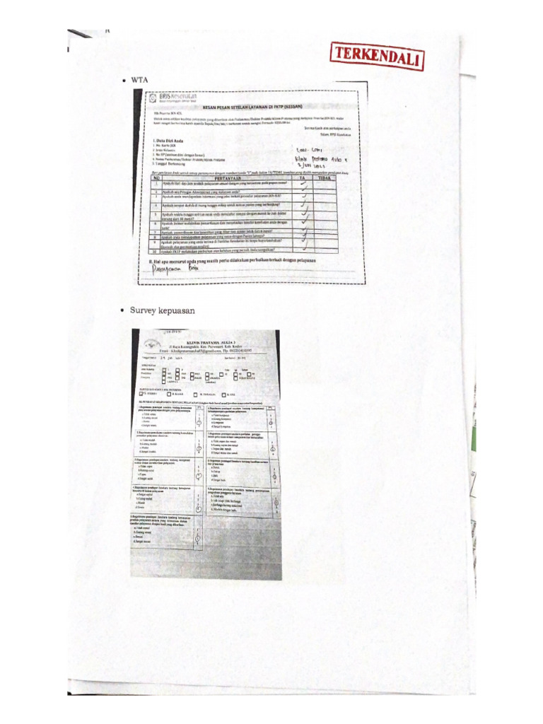 Pkp 1 Ep 6 Bukti Tundak Lanjut | PDF