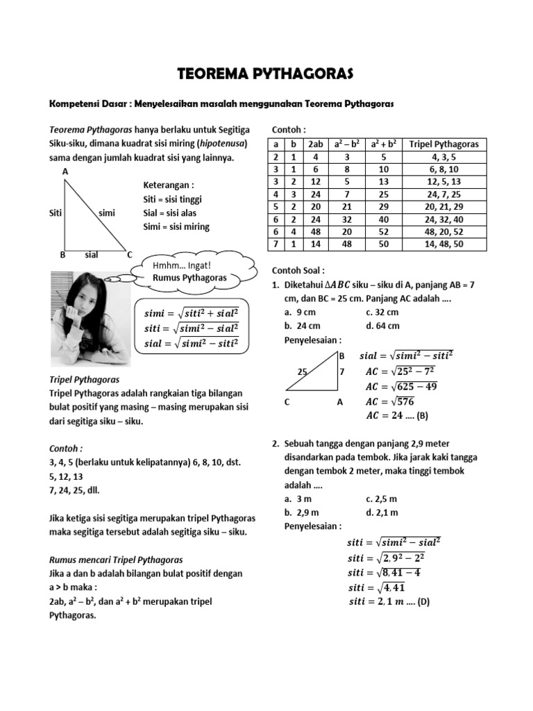 Teorema Pythagoras | PDF