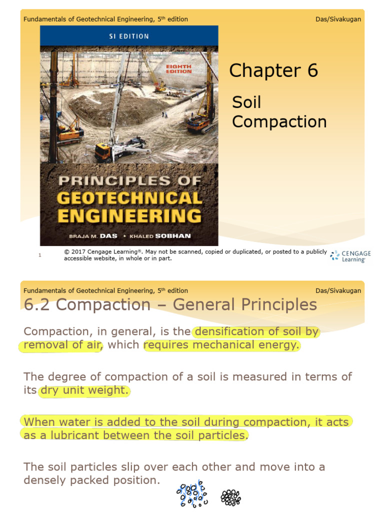 Chapter-6-Soil-Compaction-Lecture | PDF | Applied And Interdisciplinary ...