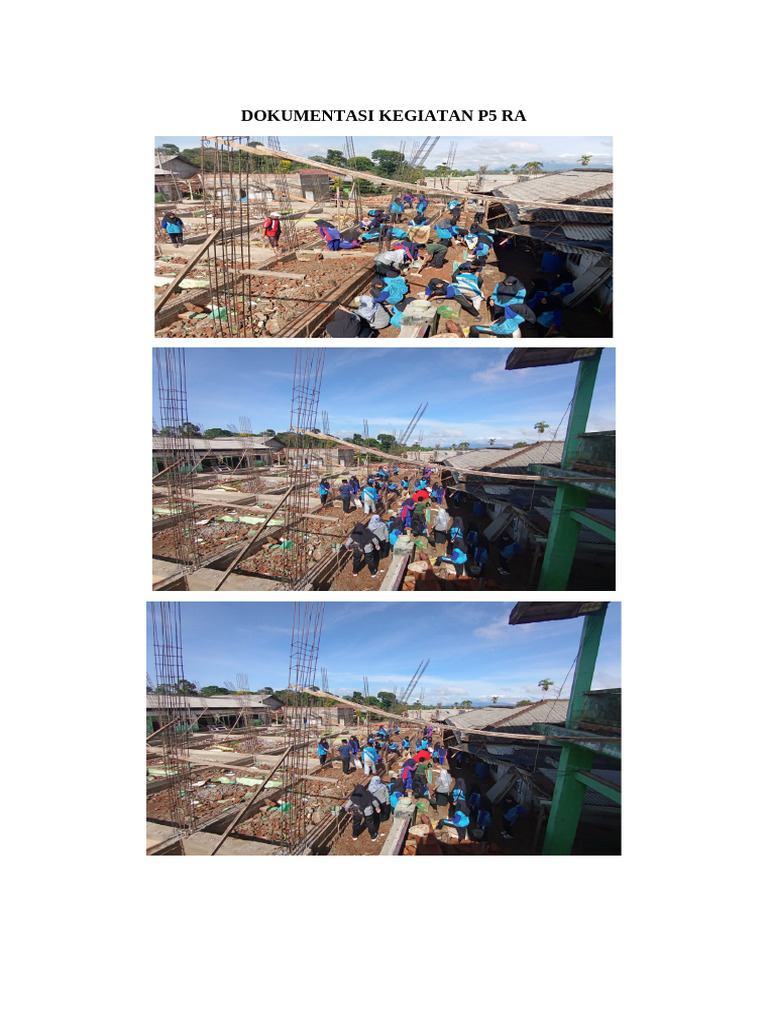 Dokumentasi Kegiatan P5 Ra | PDF
