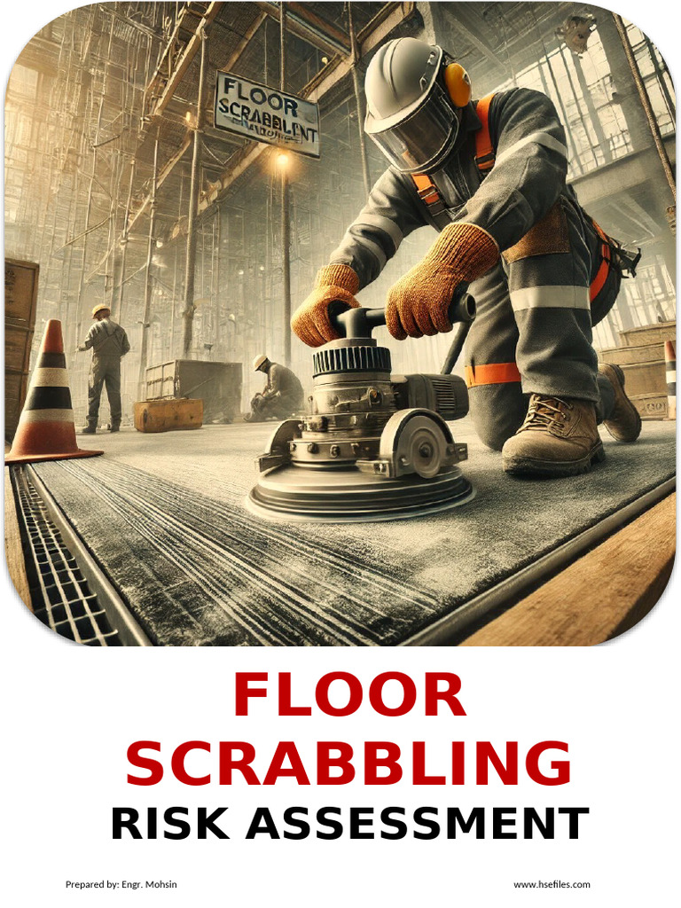Floor Scrabbling Risk Assessment | PDF | Personal Protective Equipment ...