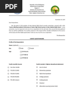 Factors Influencing Academic Performance Survey | PDF | Questionnaire ...