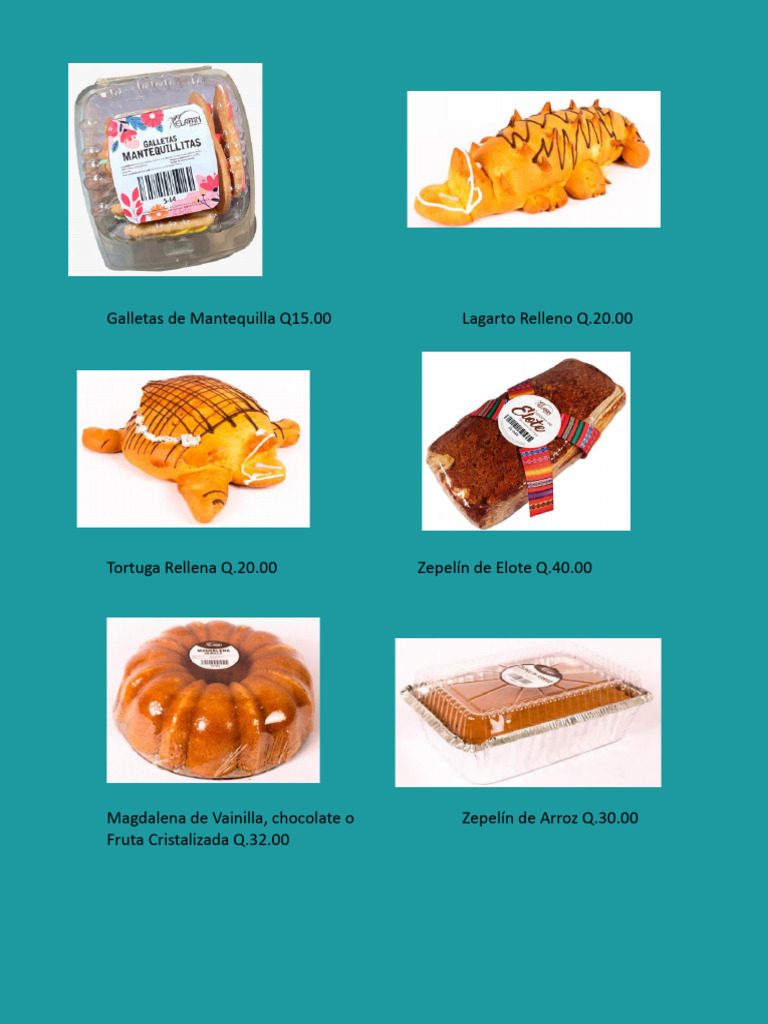 Menú y precios de Xelapan | PDF