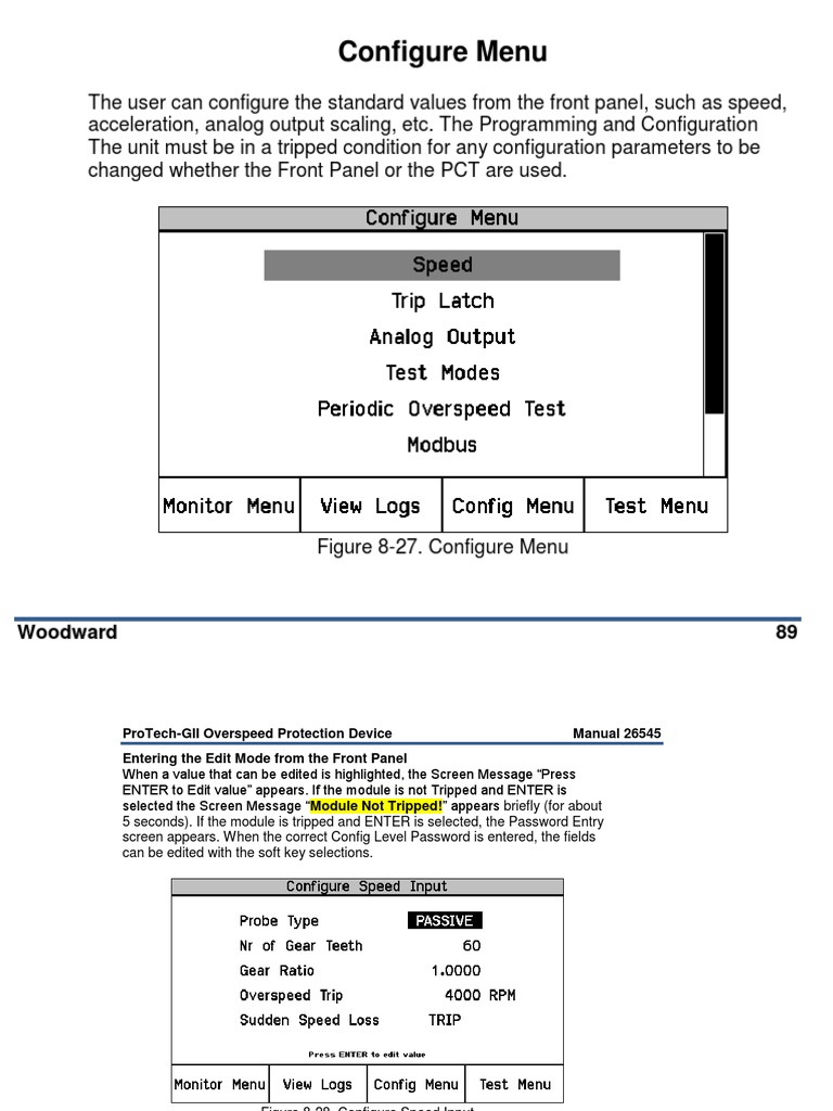 Protech G2 - Panel Configuration | PDF | Parameter (Computer ...